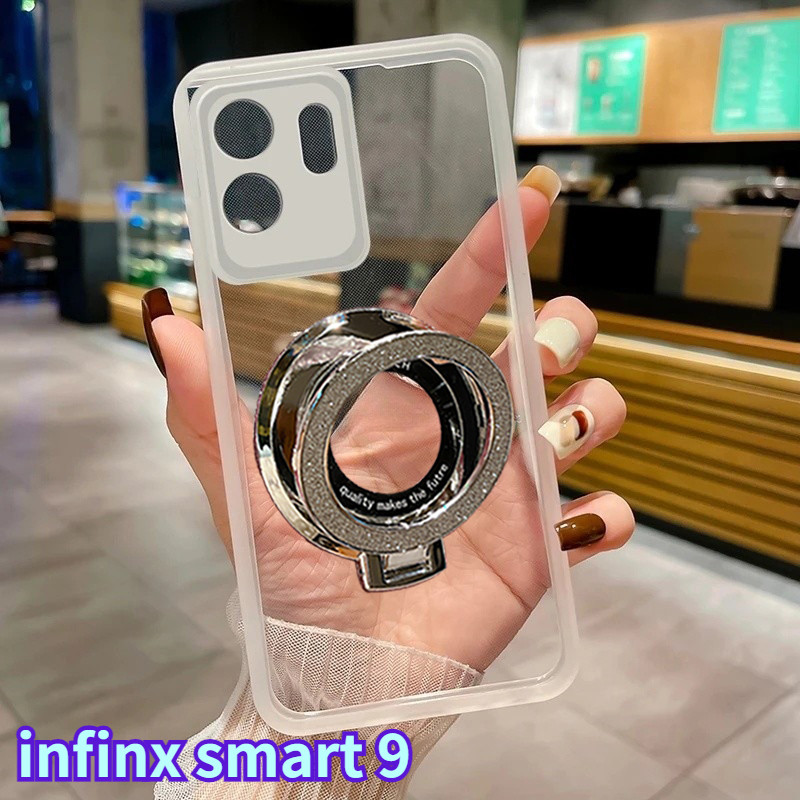 Casing for Infinix hot 50i hot50i 4G 5G 2024 Transparent With glitter ...