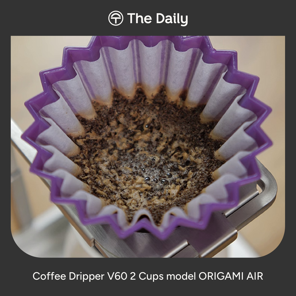Coffee Dripper V60 Model ORIGAMI Air - Japan Quality Coffee Dripper ...