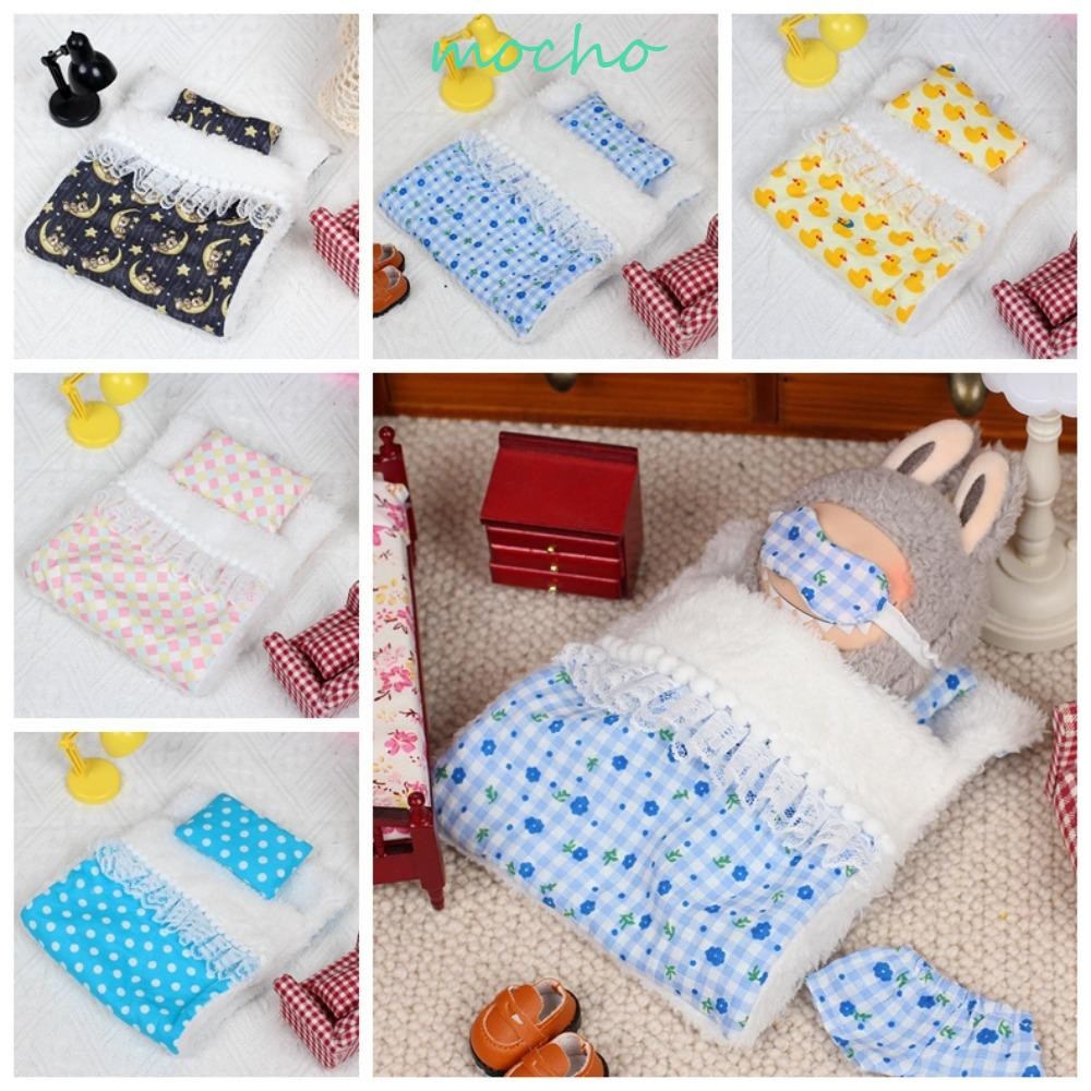 MOCHO Labubu Doll Clothes, Pajamas Pillow Labubu Doll Sleeping Bag ...