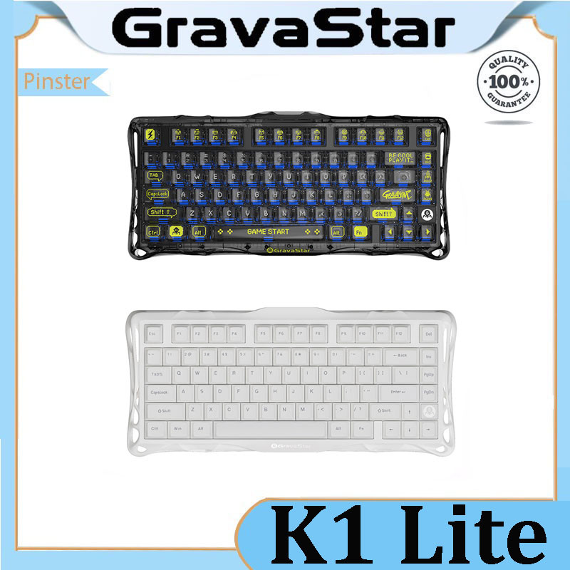 Gravastar Breaks Cocoon K1 Lite Mechanical Keyboard Customized Wireless ...