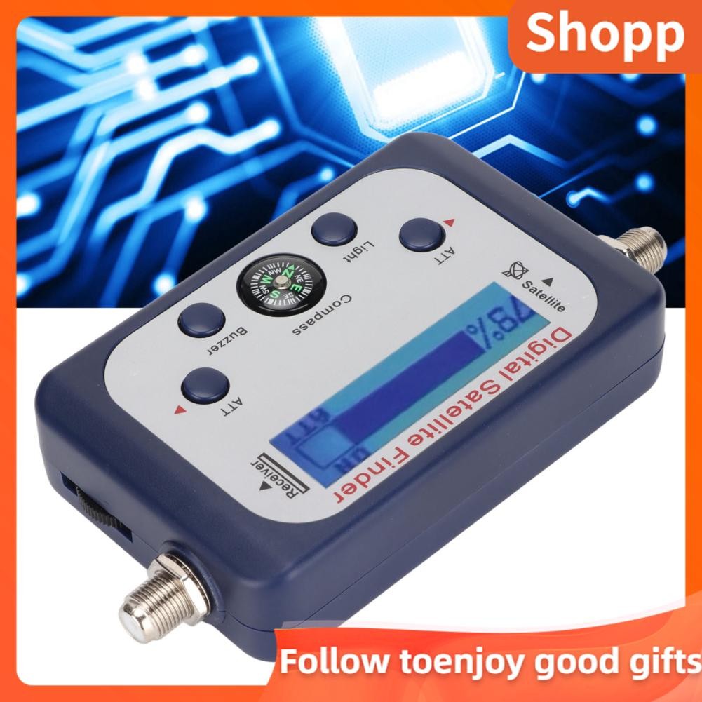 Shopp Satellite TV Signal Meter Digital Finder 950‑2150MHz ABS ...
