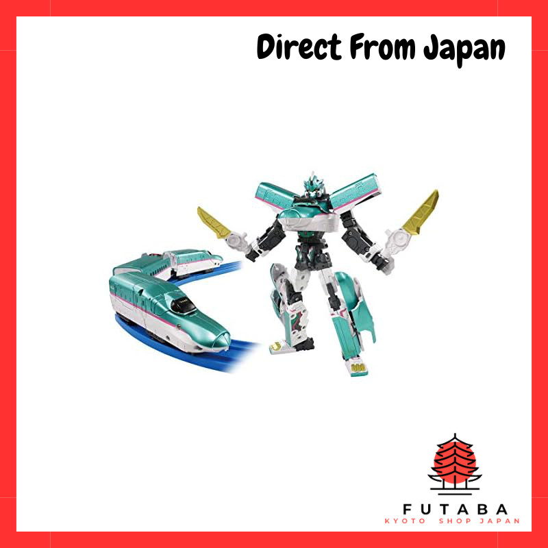 "Plarail Shinkansen Transforming Robot Shinkalion Z E5 Hayabusa Green ...