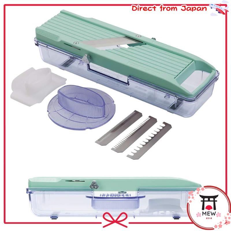 [ .co Limited] Benriner Universal Vegetable Slicer Deluxe Set Light ...