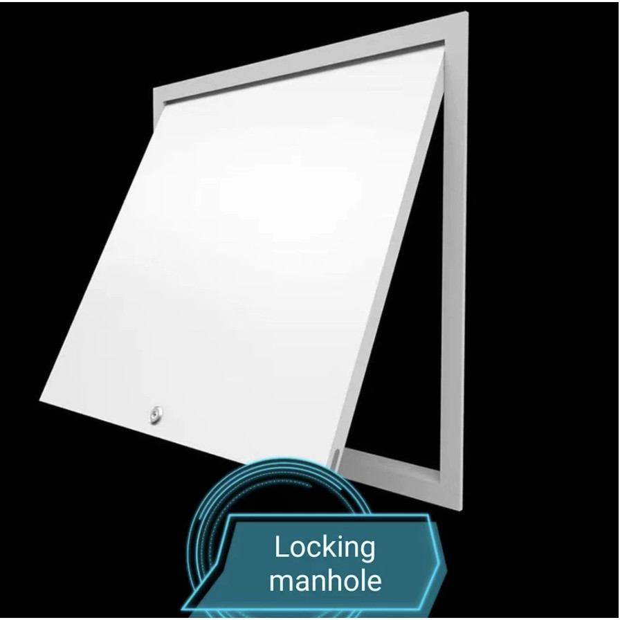 HEAVY DUTY POWDER COATED METAL ACCESS FOR CEILING PANEL WHITE, MANHOLE ...