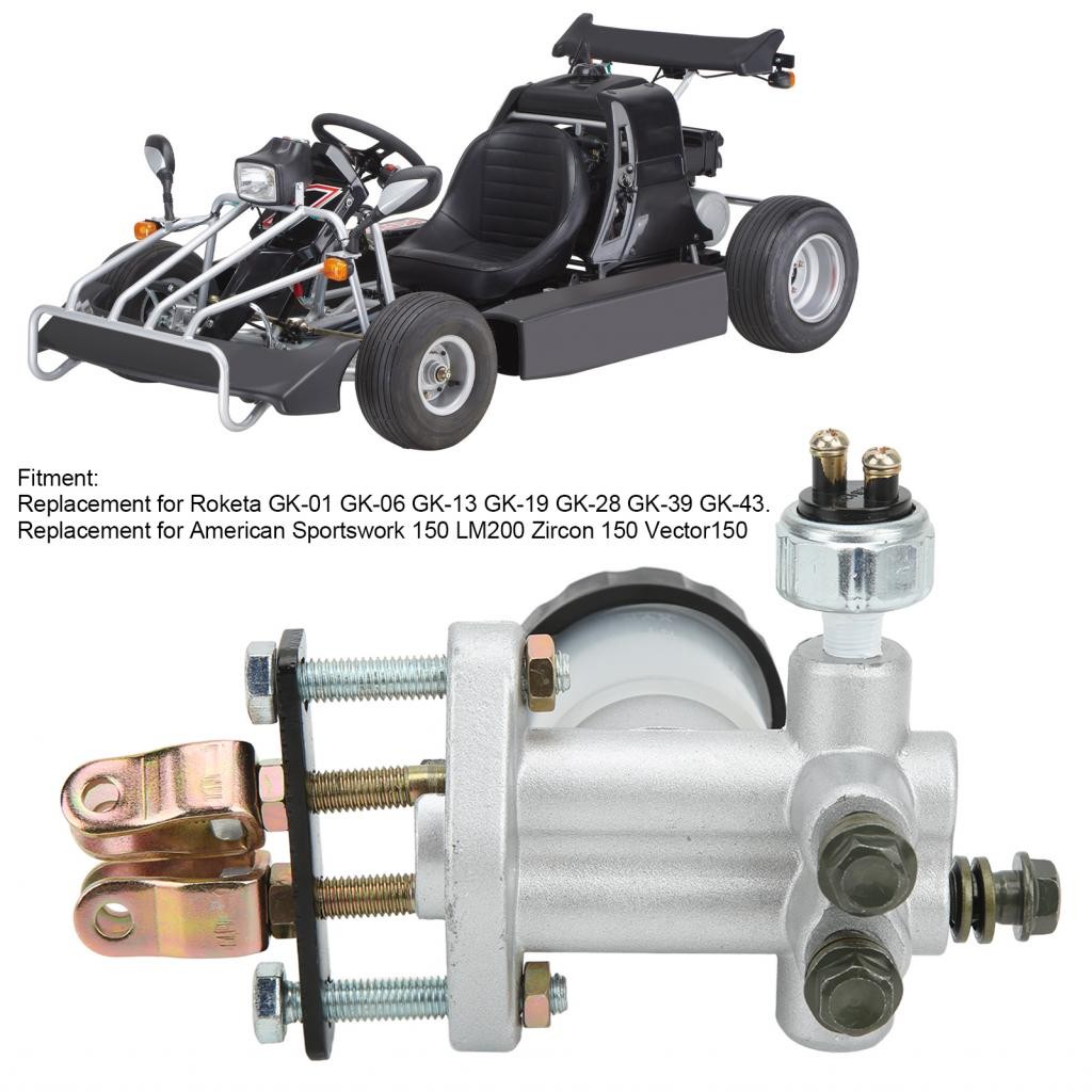 Calinodesign Go Kart Brake Master Cylinder Easy Installation ...