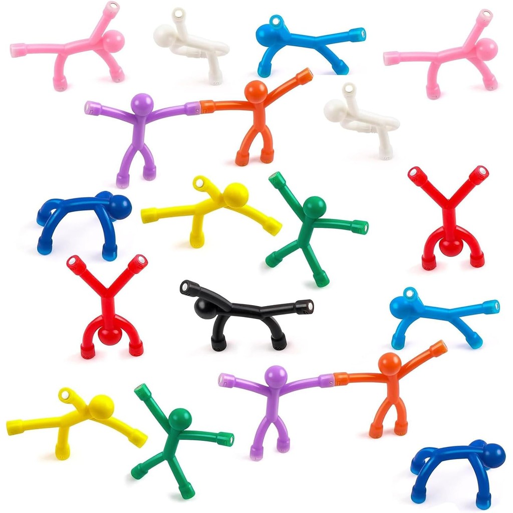 20Pcs Magnets Men, Glow in The Dark Refrigerator Magnets -Humanoid ...