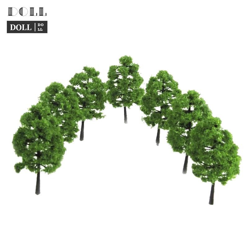 【DOLL】20Pcs Model Trees For Train Railway Diorama Scenery Landscape ...