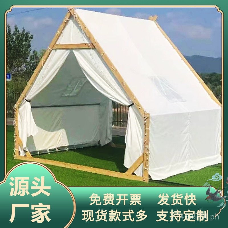 Trendy Tent Outdoor Camping Bed & Breakfast Camping Dining BBQ Triangle ...