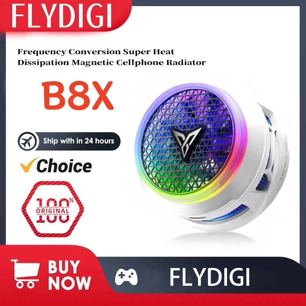 Flydigi B8X Cellphone Cooler Frequency Conversion Super Heat ...
