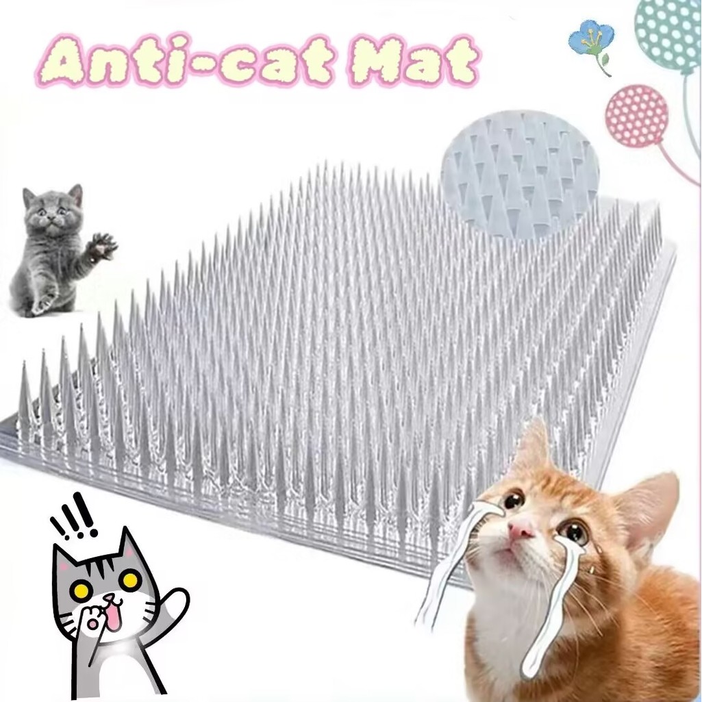 Anti-cat Mat With Spikes Transparent Anti-cat Thorn Net Pad Cat ...