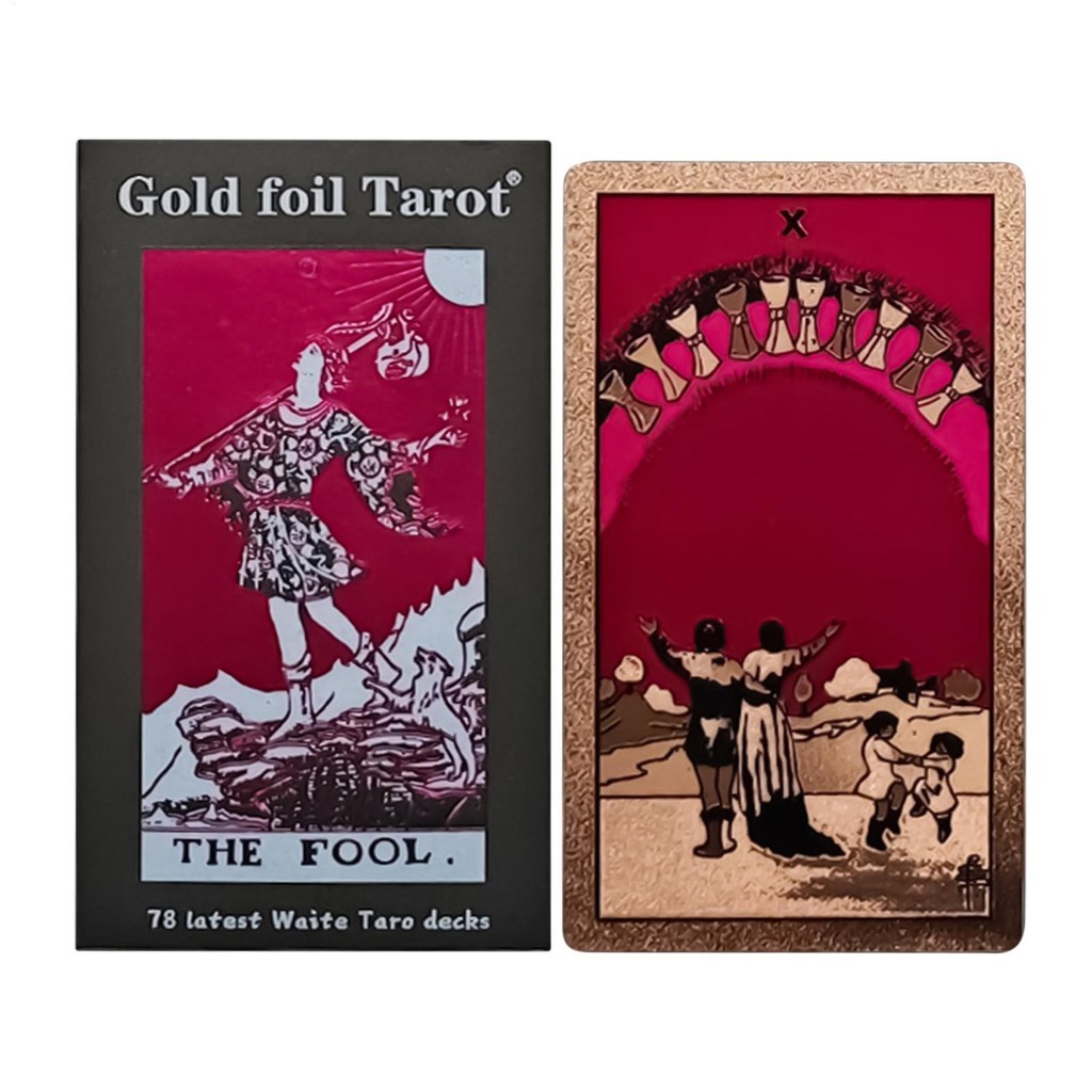 tarot Tarot Cards Tarot Card Guide Book Toy Waterproof Portable Game ...