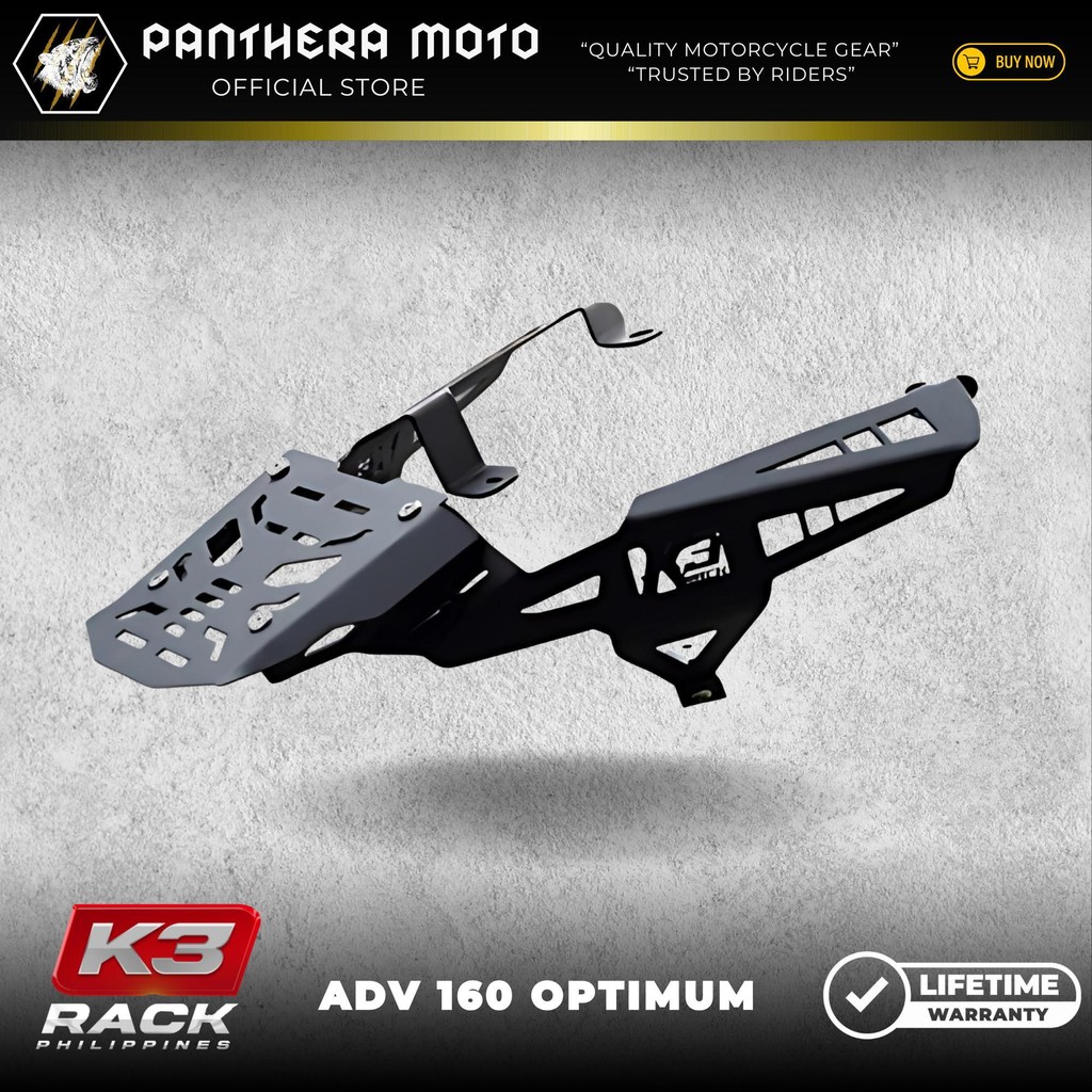 K3 RACK ORIGINAL MOTORCYCLE BRACKET FOR TOPBOX | Shopee Philippines