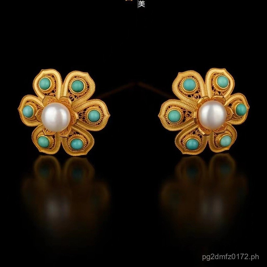 Gold-Plated Copper Hairpin Ancient Restoration Hair Accessory Gold ...