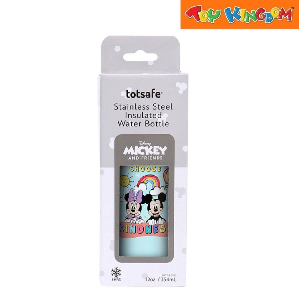 Totsafe Disney Mickey And Friends Choose Kindness Blue Stainless Steel ...
