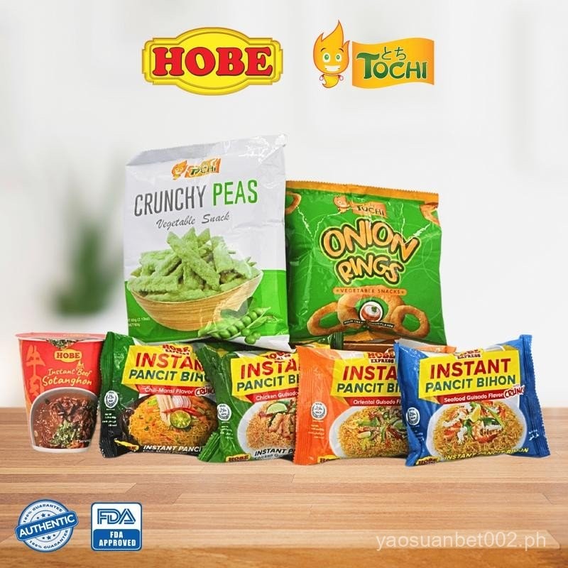 Hobe Instant Bihon, Sotanghon & Tochi Snacks Trial Pack | Shopee ...
