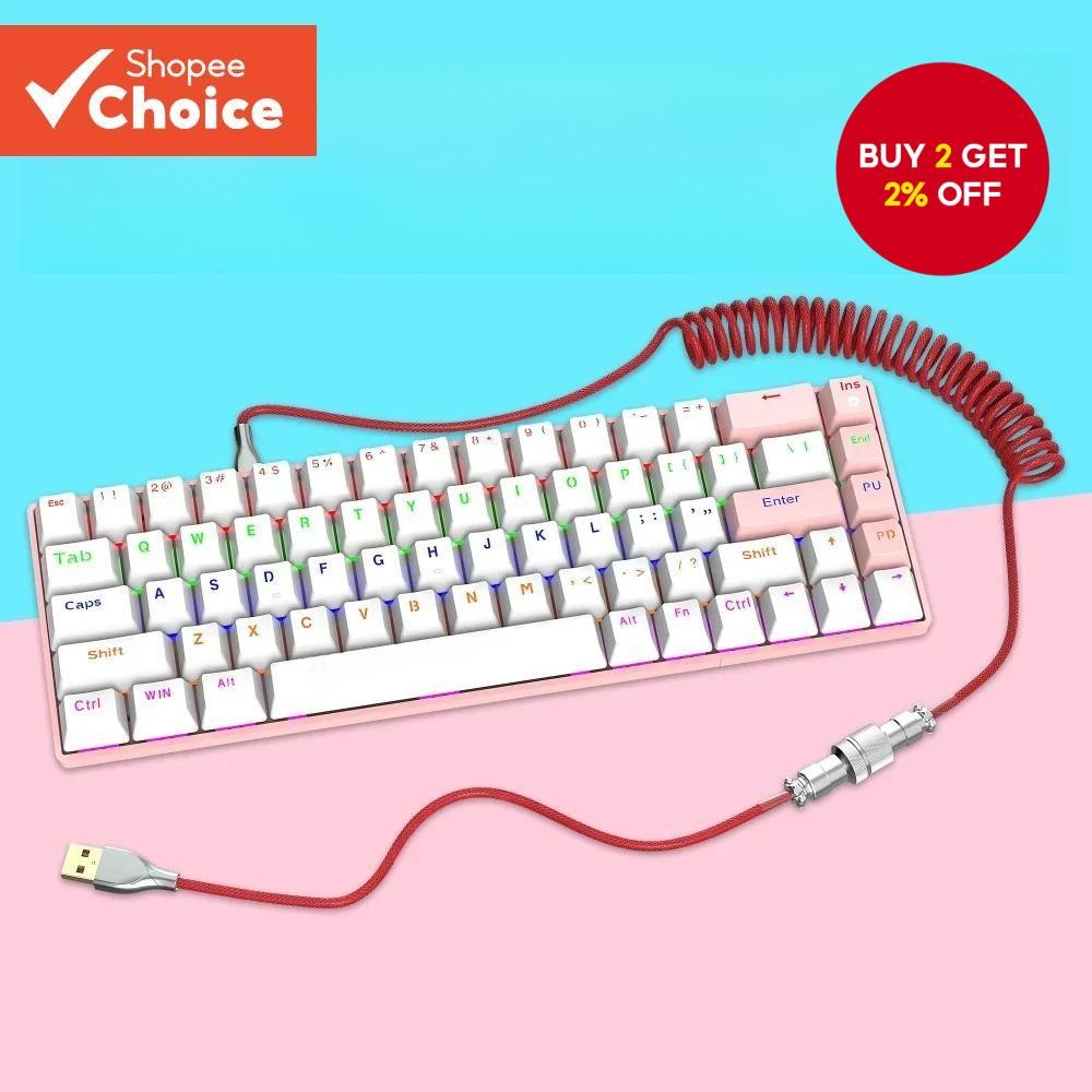 Wire Mechanical Keyboard Aviator Desktop Computer Aviation Connector ...