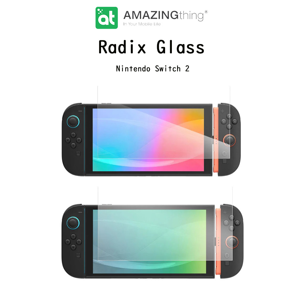 AMAZINGTHING Radix Glass Premium Grade Protective Film For Nintendo ...
