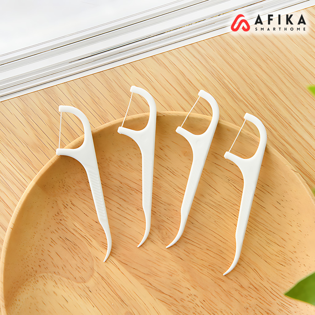 Dental Floss Dental Floss Plaque Cleaner 100 PCS | Shopee Philippines