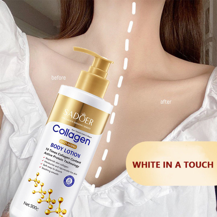 Collagen Whitening Body Lotion With Glutathione Anti Aging Moisturizing ...