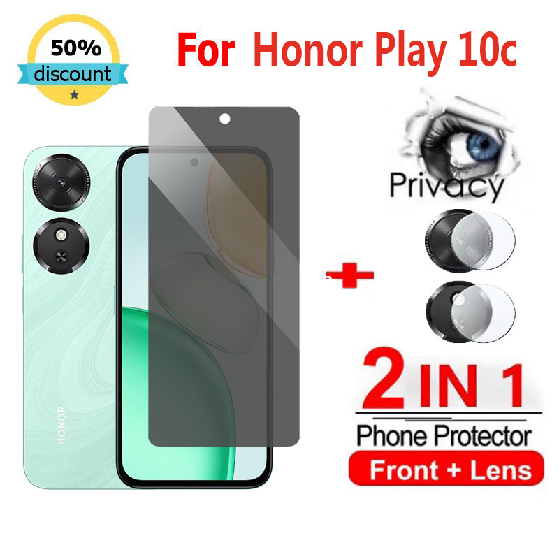 Honor Play 10C Privacy Tempered Glass For Honor 400 Pro Lite X6c X7c ...
