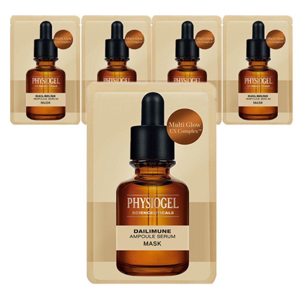Physiogel Scientifics Daily Mune Ampoule Serum Mask Pack, 1 Pack, 5 ...