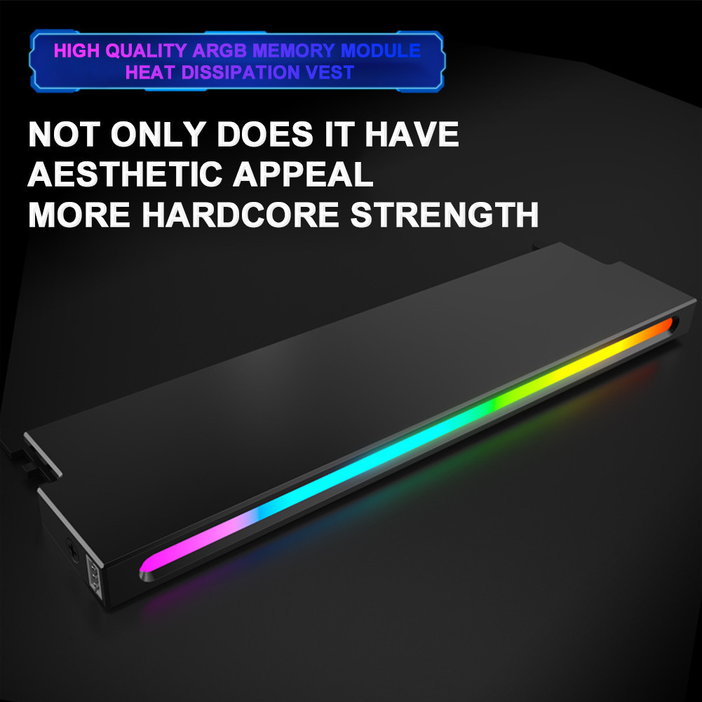 Desktop Computer RAM Heatsink 5V 3PIN ARGB Sync DDR3 DDR4 DDR5 Memory Cooler [highways.ph ...