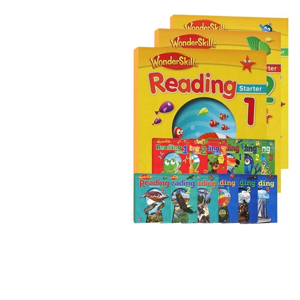Original Imported WonderSkills Reading McGraw Hill Graded Reading Training Textbook Primary ...