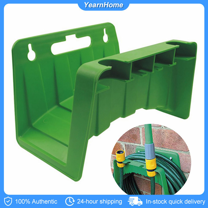 Garden Hose Wall Hanger Wall Mounted Garden Irrigation Hose Pipe Holder ...