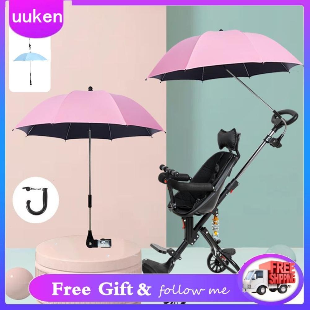 Uukendh Baby Stroller Parasol Clip On Pram for Beaches | Shopee Philippines