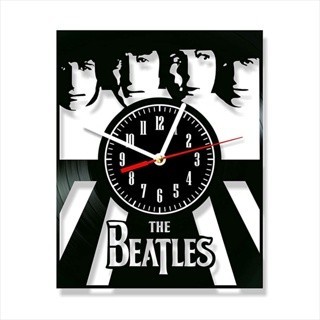 Beatles Clock Vinyl Clock, Beatles Wall Clock 12, Original Decor, The ...