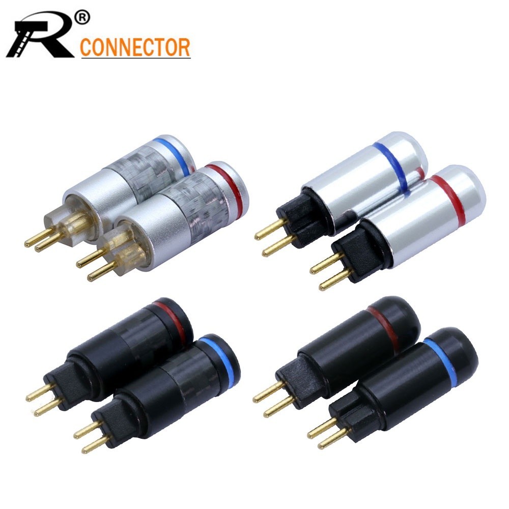RQ+＞10PC 0.78mm 2PIN Carbon Fiber MMCX Plug Earphone Pin Plug Upgrade ...