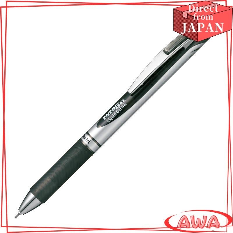 Pentel Gel Ink Ballpoint Pen Knock Type Energel 0.5mm Black BLN75Z-A ...