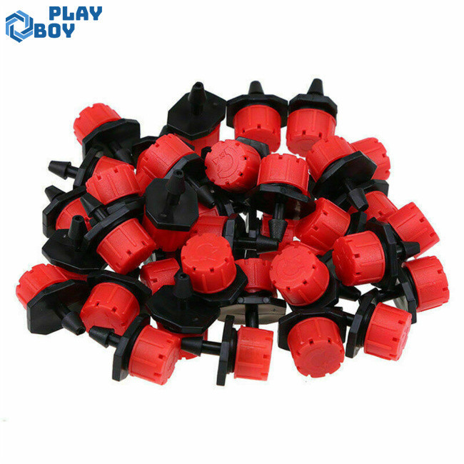 Playboy 100pcs Micro Flow Dripper Drip Head 1/4 Inch Hose Micro Dripper ...