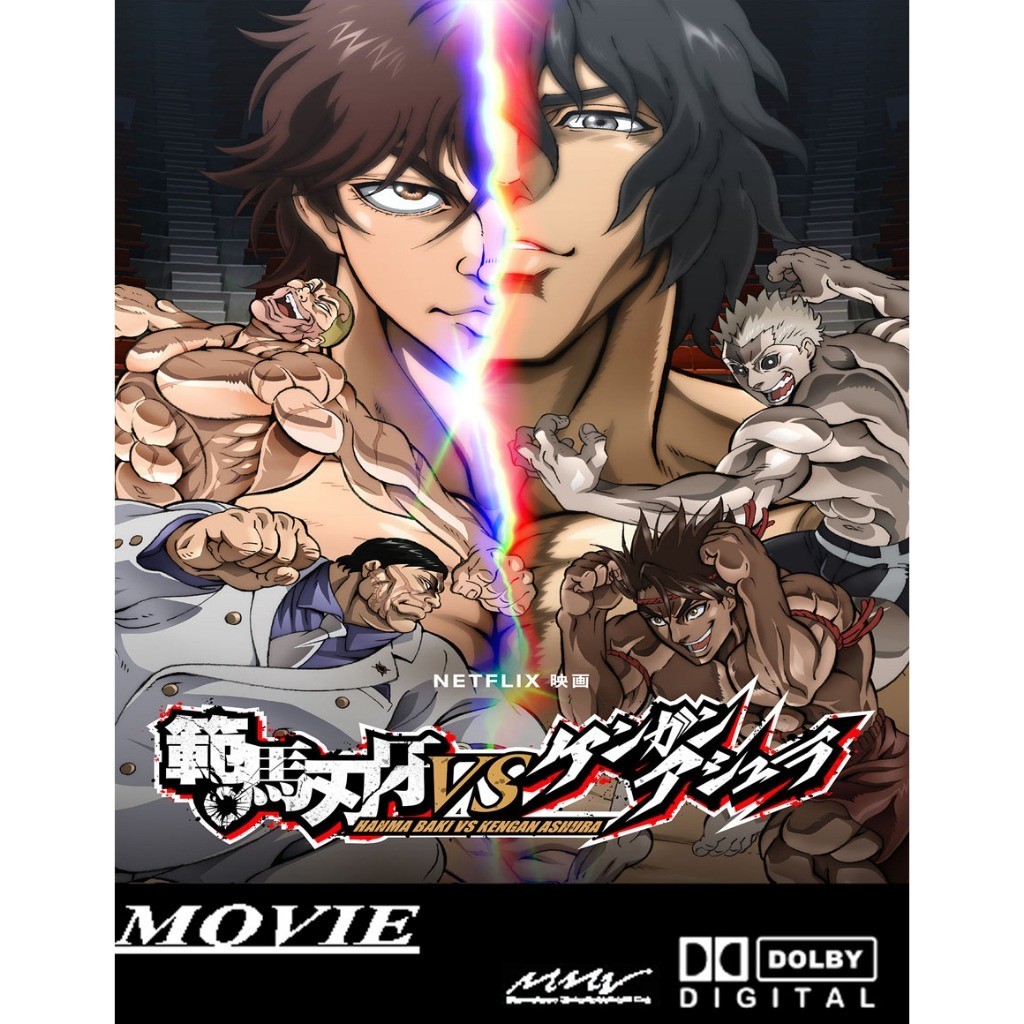 Anime Baki Hanma vs. Kengan Ashura ova / movie | Shopee Philippines
