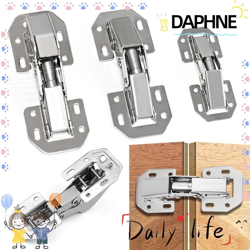 DAPHNE Spring Hinges, 90 Degree No Pre-drilled Cabinet Hinge, Noiseless ...