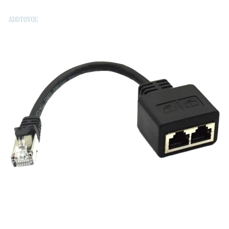 【3C】 Splitter Adapter Cable RJ45 Cord for Ethernet Cat 7 LAN Ethernet ...