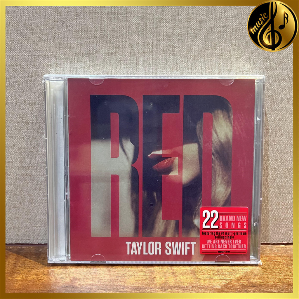Original Taylor Swift Red Deluxe Edition 2CD Album [Sealed] Brand New ...