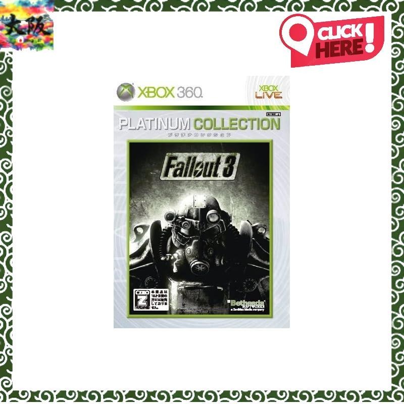 Fallout 3 Xbox 360 Platinum Collection [CERO rating "Z"] | Shopee ...