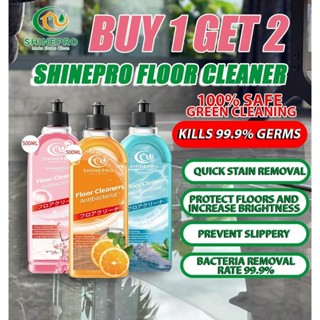 Buy 1 get 2 Shinepro Floor Cleaner 500ml 100% Effective Antibacterial ...