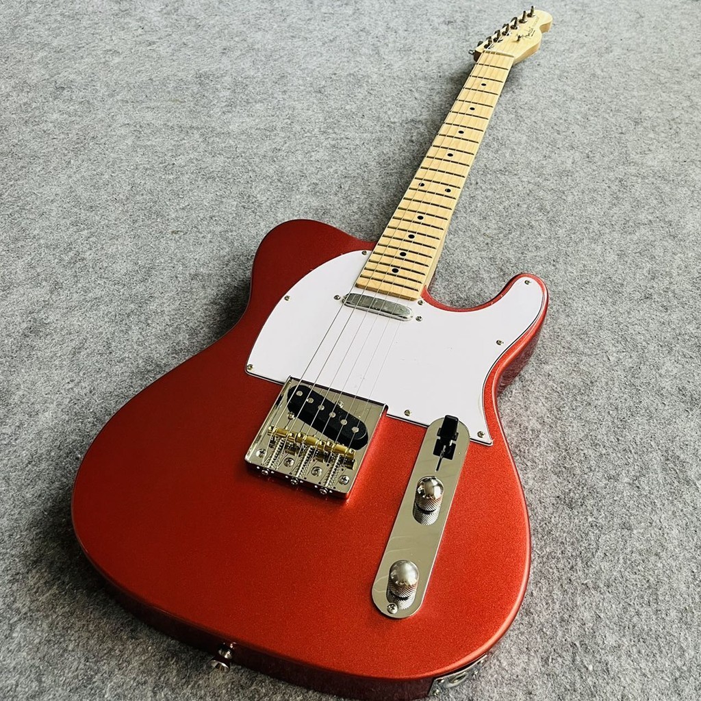 Fender Telecaster Electric Guitar Metal Red Body Single Coil Pickups ...