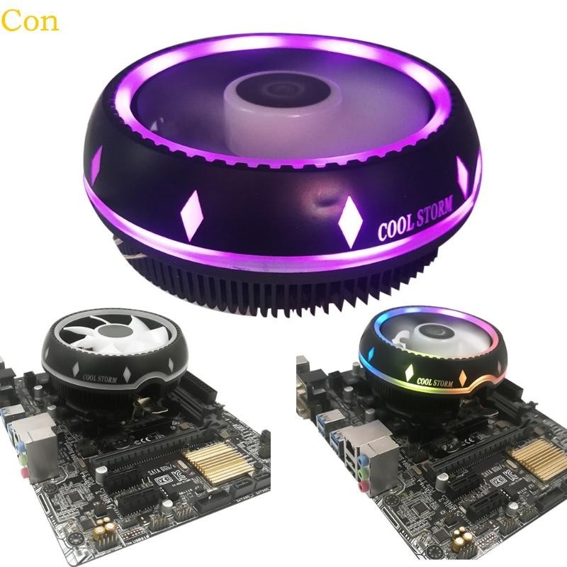 Con Reliable CPU Cooler 120MM CPU Cooling Fan for LGA1150 1151 1155 AM4 ...