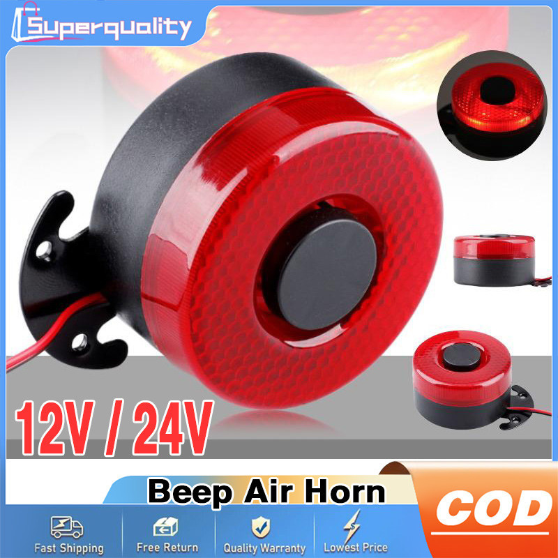 12V / 24V Reverse Beeper Horns Auto Warning Back Up Car Reversing ...