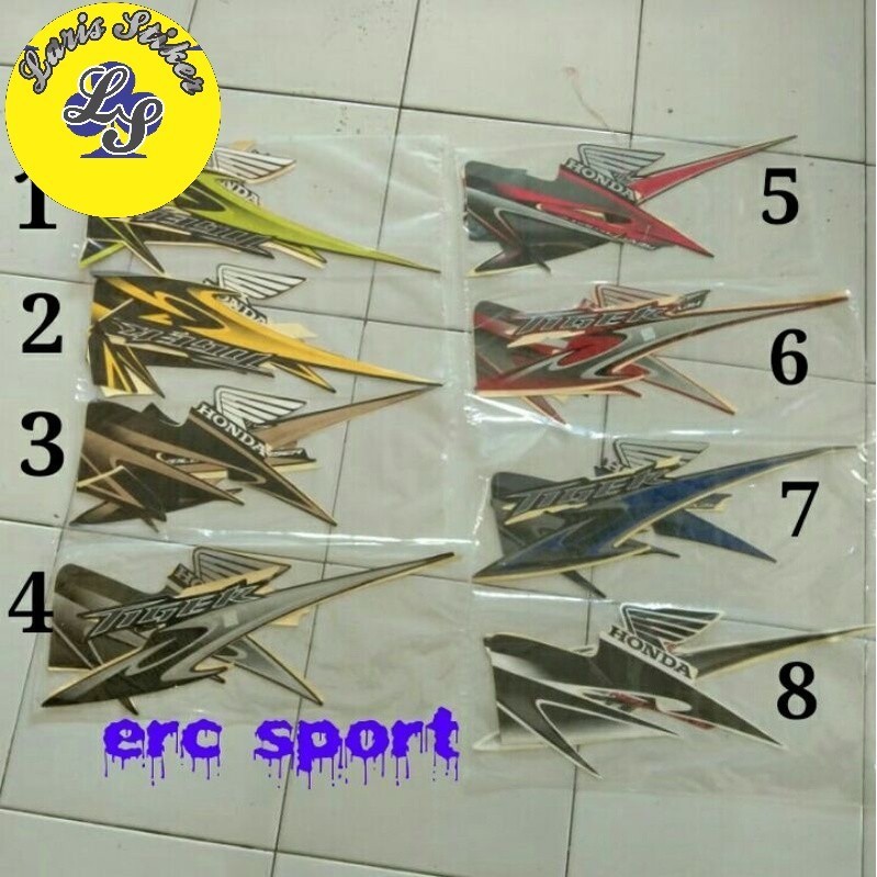 2012-2013 tiger revo striping sticker | Shopee Philippines