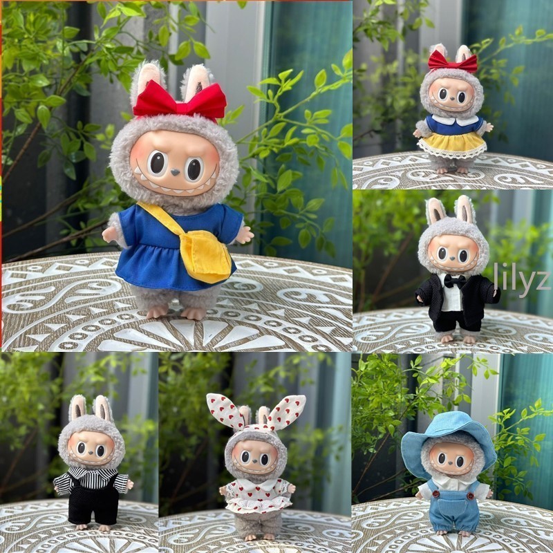 Labubu Doll Clothes Set Labubu V1 Clothes Accessories Clothing DIY Kid ...