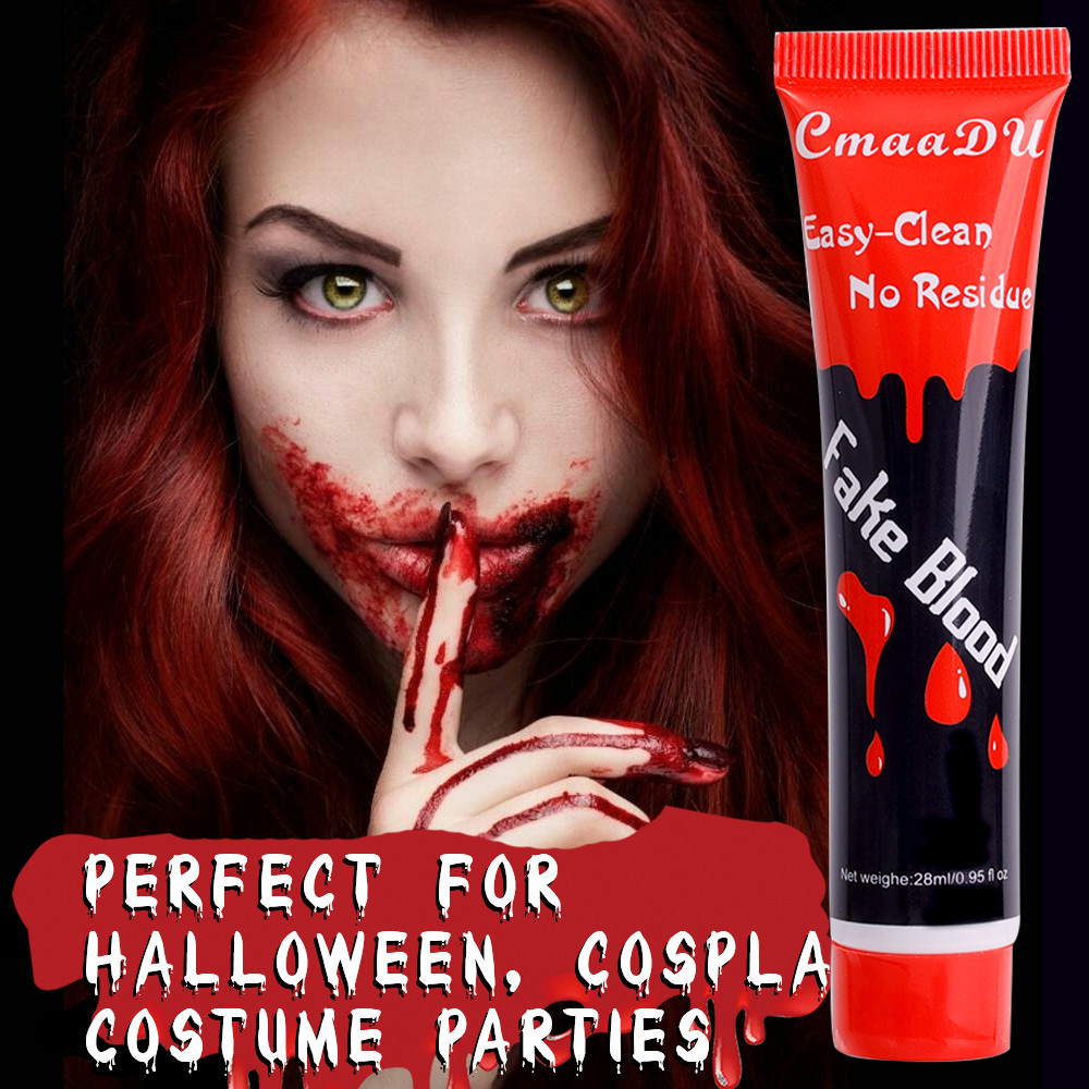 Halloween Emulation Fake Blood - Blood Props Makeup - Realistic Zombie ...