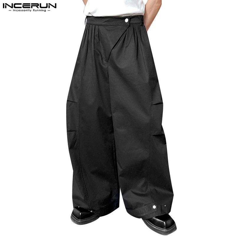 INCERUN Men's Fashion Simple Pants | Shopee Philippines