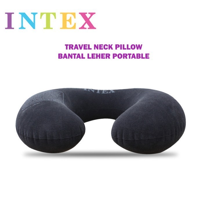 Intex 68675 Traveling Pillow Wind Neck Pillow Travel Neck Pillow VST ...