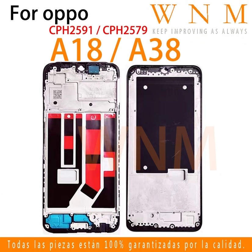 For oppo A18 A38 CPH2591 CPH2579 screen front middle frame LCD Housing ...