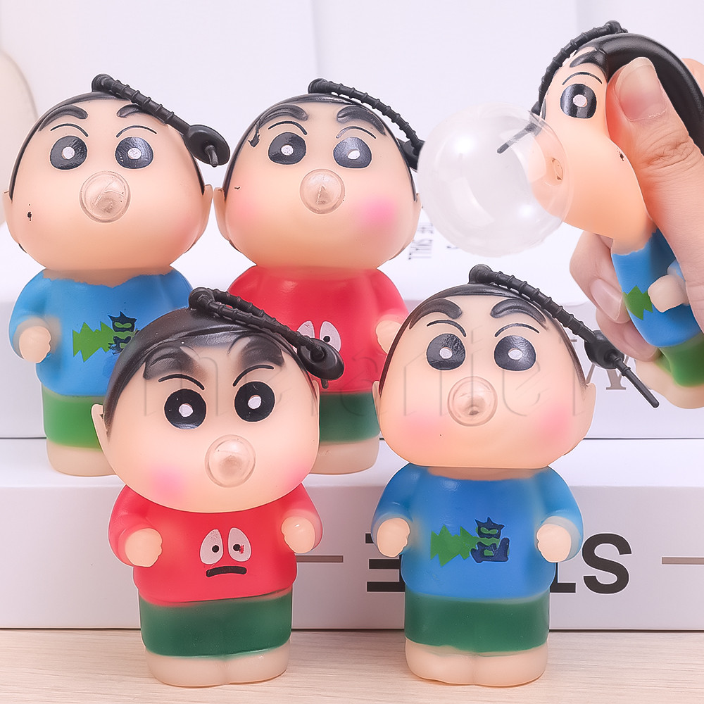 Crayon Shin Chan Bubble Relief Toy - Cute Decompression Toys - Plastic ...