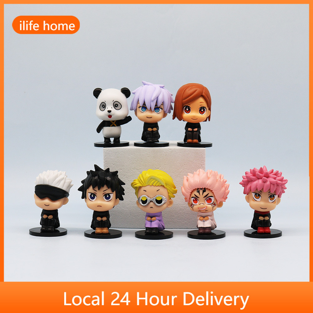 Shipping from Manila 8Pcs/Set Jujutsu Kaisen Cosplay Gojo Get Down ...